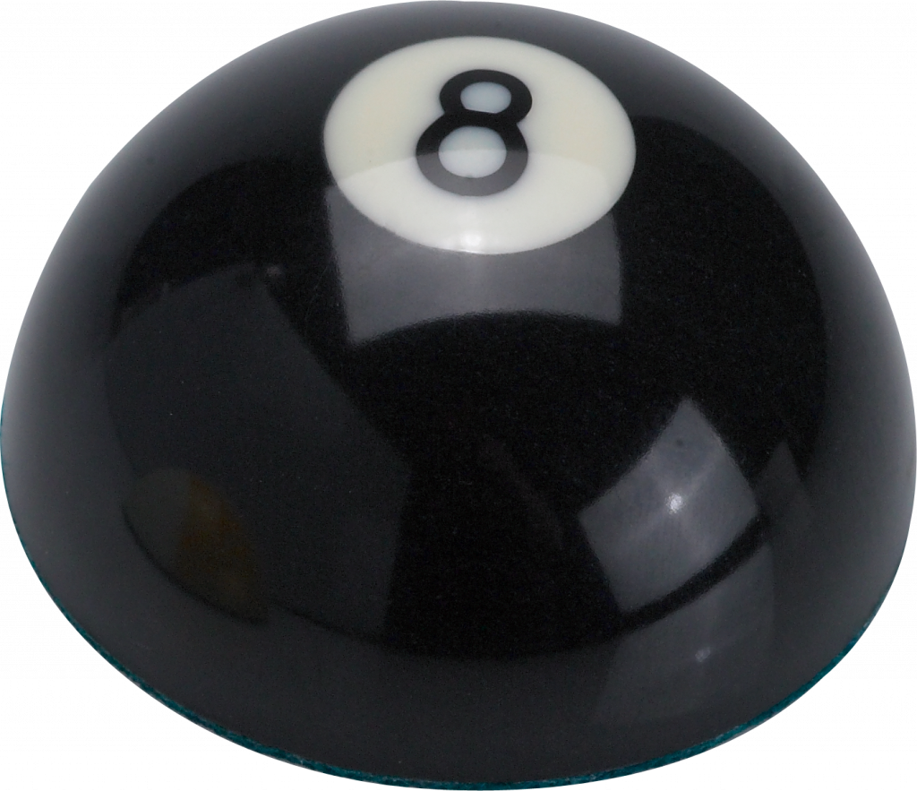 8 ball pocket marker/paperweight – Bulldog Billiards UK