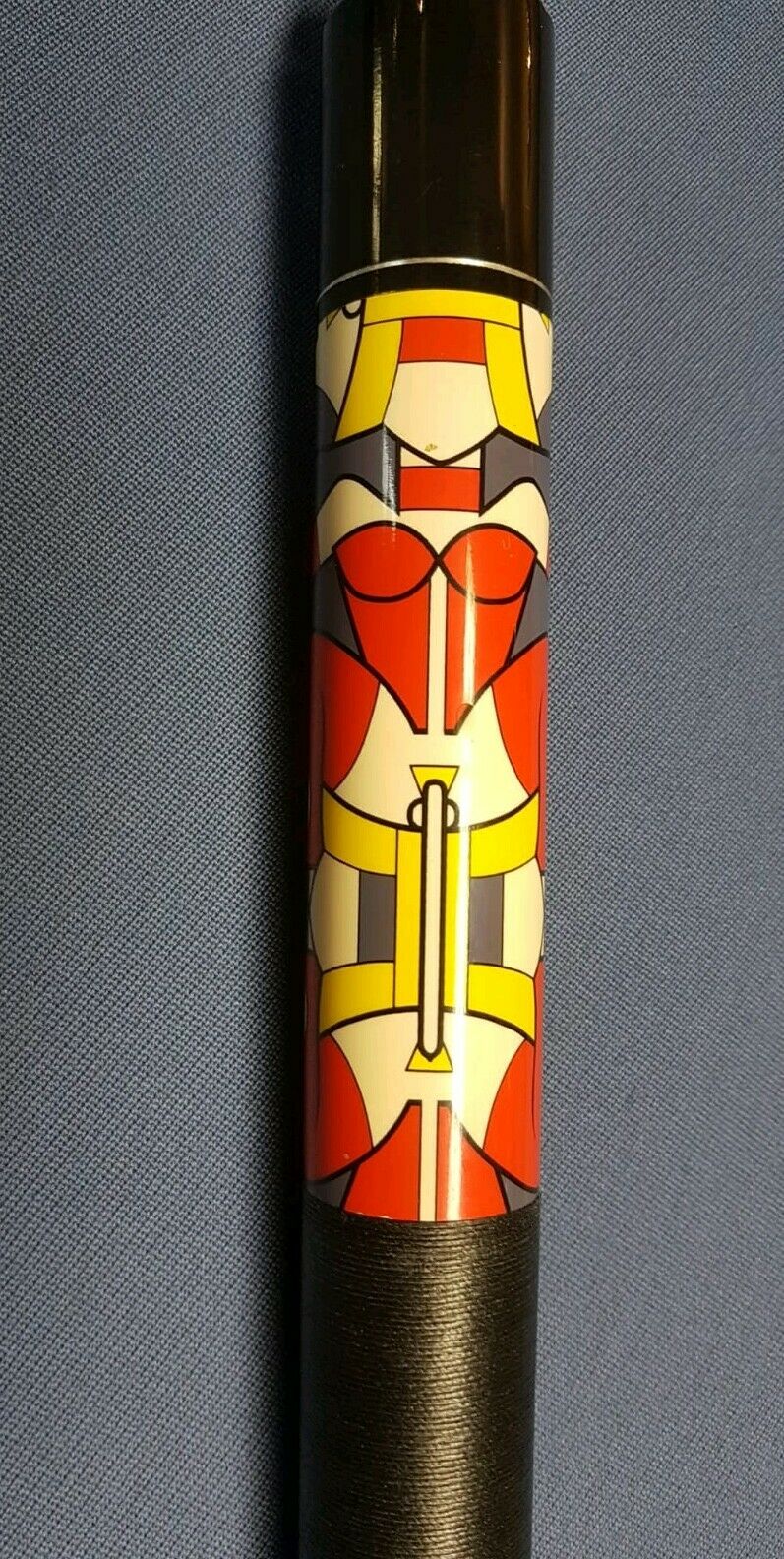 EROTIC ABSTRACT ART 9 ball 2 piece maple cue with linen wrap – Bulldog ...