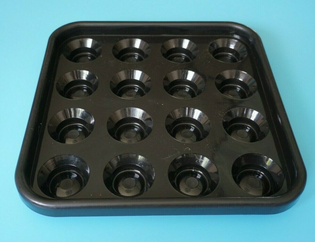 Pool or Snooker ball storage tray for 16 balls. Stackable – Bulldog ...