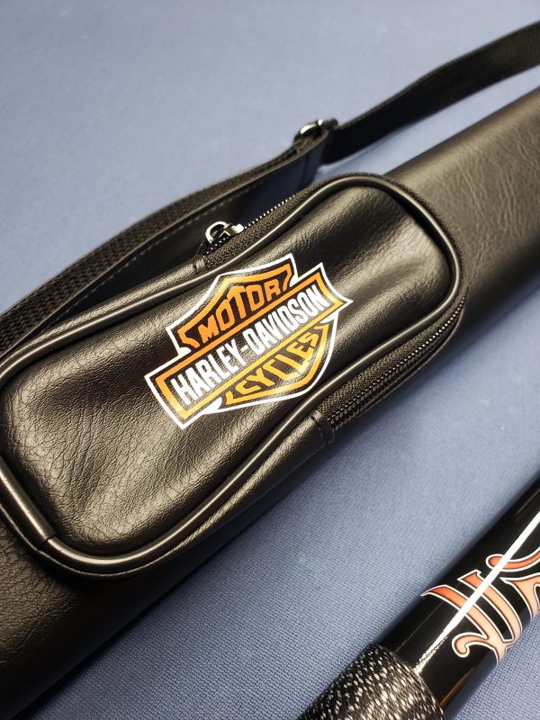 Harley Davidson Pro Traditional 2 piece centre jointed cue set with ...
