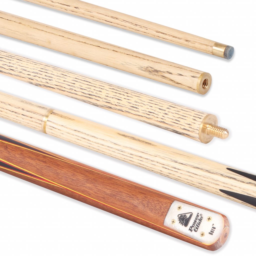 AERO 2 piece centre jointed cue by Powerglide – Bulldog Billiards UK