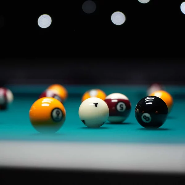 Ultimate Pool official pro 15 Dynasphere 2″ pool ball set with 1 7/8 ...